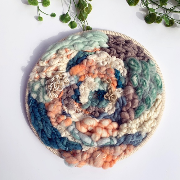 Allison Kizer Designs | Wall Decor | Boho Coastal Round Woven Wall ...